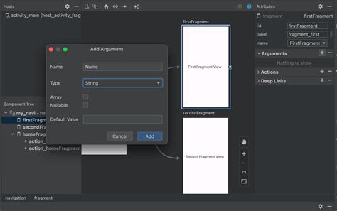 Kotlin Android StudioNavigation Componentの使い方 画面遷移方法