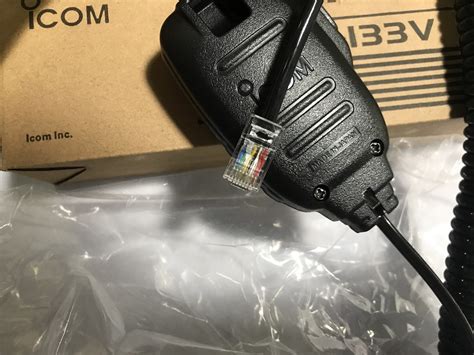 Handheld Digital Dtmf Microphone Mic Hm 133v For Icom Radio Ic 2200h Ic