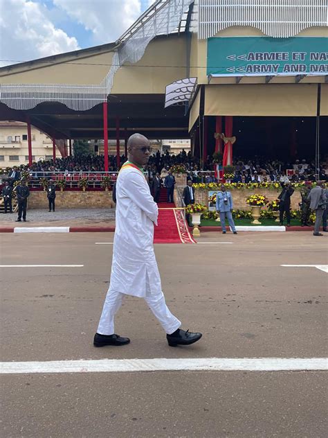 Cabral Libii Présent Au Défilé Du 20 Mai Malgré Les Interdictions Actualités Cameroun