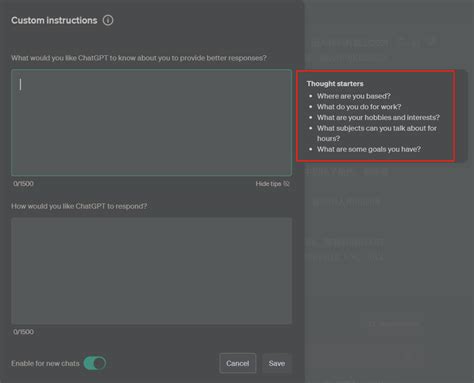 量身打造：chatgpt custom instructions引领ai个性化革命 知乎