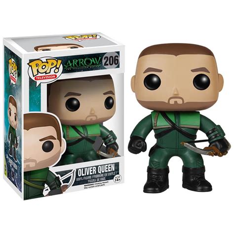Funko Pop Television Arrow Arqueiro Verde Oliver Queen 206 Moça Do