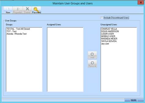 System Maintenance Password Expiry Settings