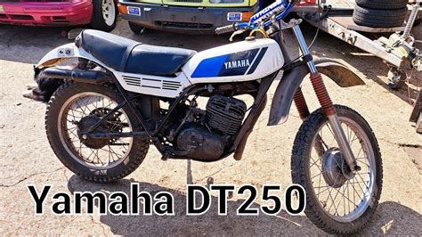 Yamaha Dt 250 Startup After 10 Years Youtube