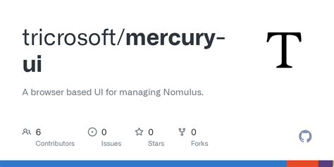 GitHub Tricrosoft Mercury Ui A Browser Based UI For Managing Nomulus
