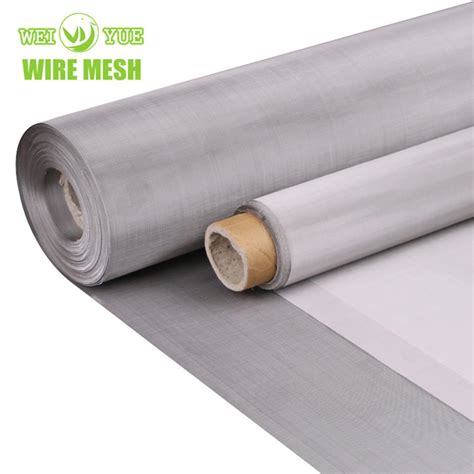 430 10 Mesh 05 Mm Wire Diameter Stainless Steel Woven Mesh Screen
