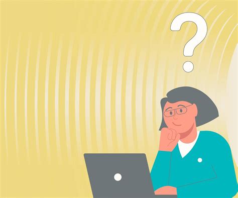 Lady Drawing Brainstorming New Solutions Surrounded With Question Marks