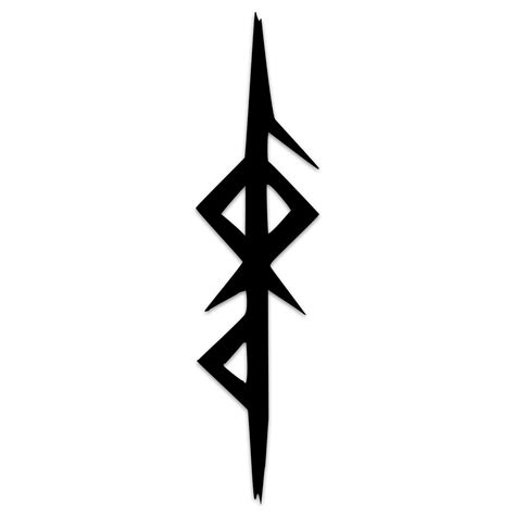 Loki Rune Symbol Tattoo
