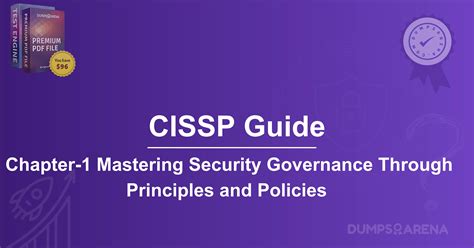 Cissp Guide Chapter 1 Mastering Security Governance Through Principles And Policies