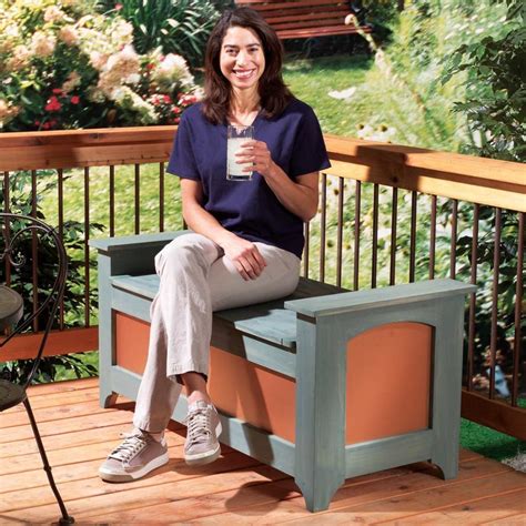 DIY Outdoor Storage Bench The Family Handyman