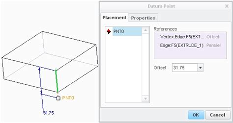 How To Create Datum Points In Creo Parametric