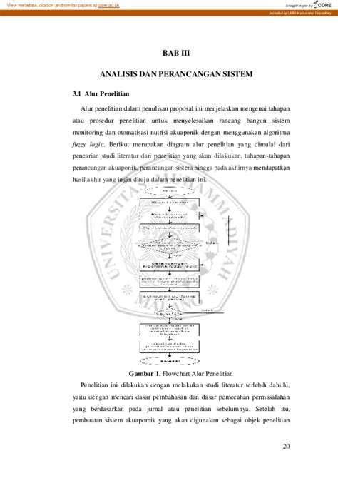Pdf Rancang Bangun Sistem Monitoring Dan Otomatisasi Pengendalian Nutrisi Pada Akuaponik
