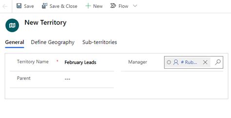 How To Create And Assign Sales Territories In Dynamics Crm 365 With
