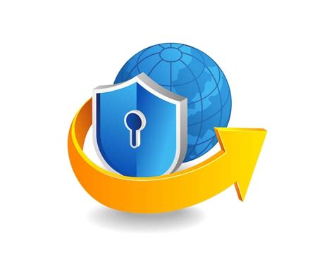 Premium Vector Flat 3d Concept Isometric Illustration Cyber World Internet Security