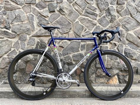 에디먹스 코르사 콜럼버스 Sl 튜빙 크로몰리 로드 프레임셋 캄파놀로 슈퍼레코드 구동계 레이놀즈 어썰트 카본 로드 휠셋 치넬리 컴포넌트 커스텀 클래식 로드바이크 리뷰