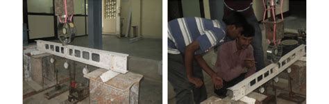 Testing Of Castellated Steel Beams Download Scientific Diagram