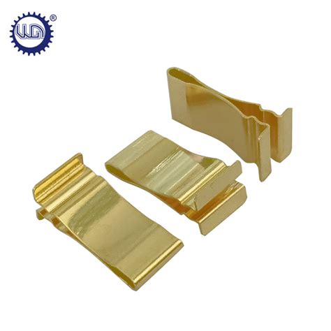 Custom Gold Plated Conductive Electrical Contact Spring Clips Metal Wire Forms Custom