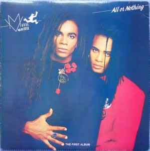 Milli Vanilli All Or Nothing The First Album 1988 Vinyl Discogs