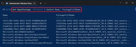 How To View Installed Apps With Powershell On Windows 10 Pureinfotech