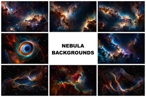 Nebula Backgrounds Graphic By Vikimon · Creative Fabrica