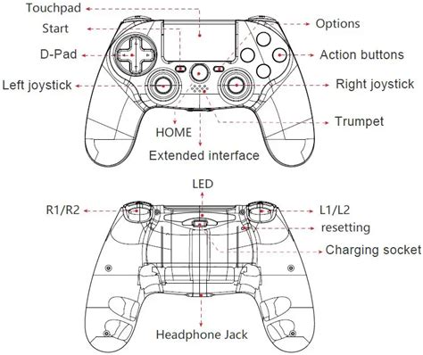 Fengyan 118 Bluetooth Wireless Game Controller Instruction Manual