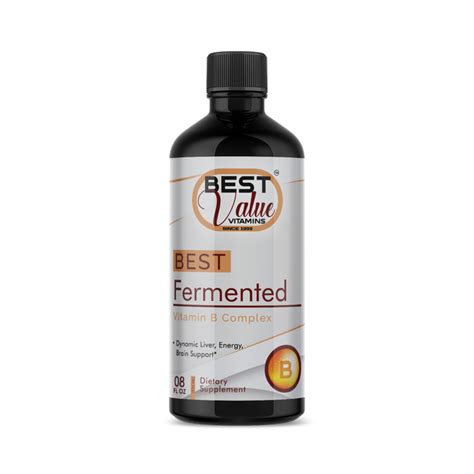Fermented Vitamin B Complex 8 Fl Oz Best Value Vitamins