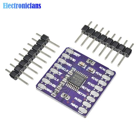 Cjmcu 1220 Ads1220 Adc 24 Bit Ad Converter Module I2c Low Power 24 Bit