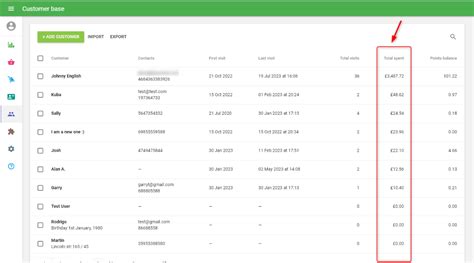 Possibility To Sort The Customer List By Name Customer Base Loyverse Town
