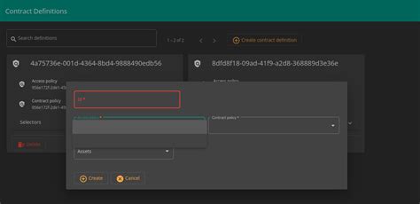 Policy Ids Are Not Displayed · Issue 10 · Eclipse Edcdatadashboard · Github