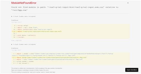 Vue Tel Input Playground Forked Codesandbox