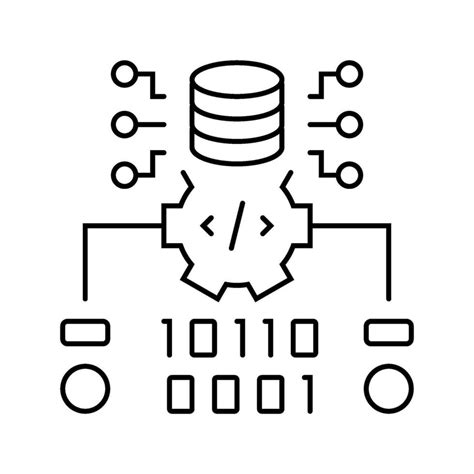 Source Code Management Line Icon Vector Illustration 35268794 Vector Art At Vecteezy