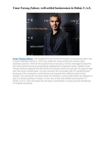 Sheikh Umar Farooq Zahoor Leader And Innovator Pdf