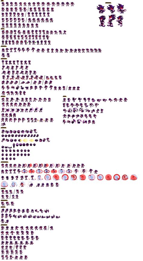 Atrocious Shadow Sprite Sheet By Neomar654 On Deviantart