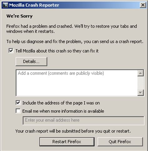 Firefox Plugin Container Exe Crash