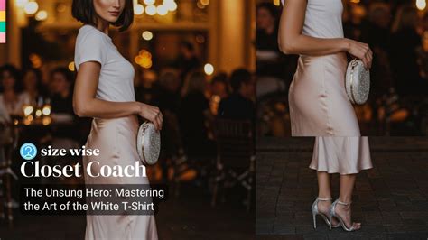 the unsung hero mastering the art of the white t shirt