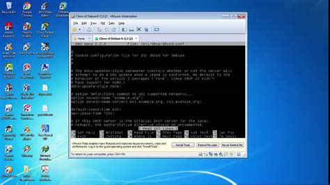 Dimas Tutorial Konfigurasi DHCP Server Debian 6 YouTube