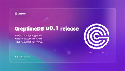 Whats New In Greptimedb V01 Object Storage Python And Promql