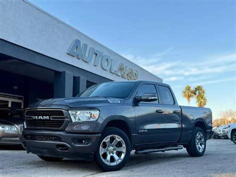 Used 2019 Ram 1500 Quad Cab Big Horn Pickup 4d 6 13 Ft For Sale In
