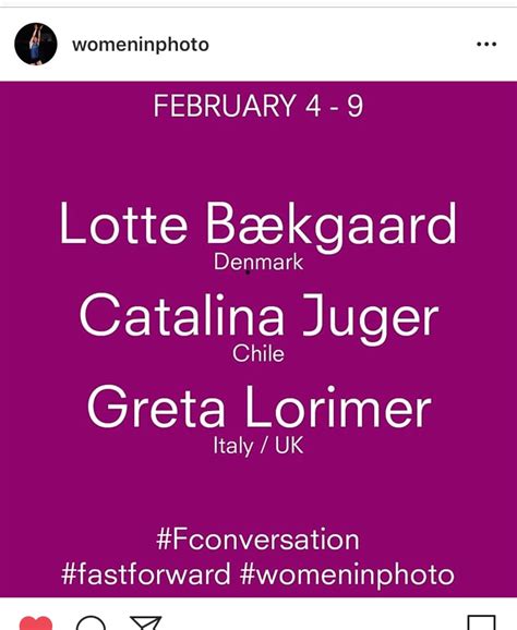 Fast Forward Women In Photo Greta Lorimer Photography