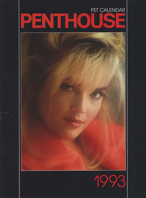 Penthouse Pet Calendar 1993 Penthouse Pet Calendar The Hottest