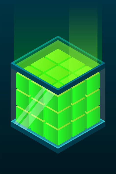 Isometric Database Isometric Futuristic Server Big Data Isometric Cloud Computing And File