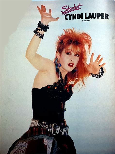 Cyndi Lauper Cindy Lauper 80s 80s Hair And Makeup 80s Rock Fashion