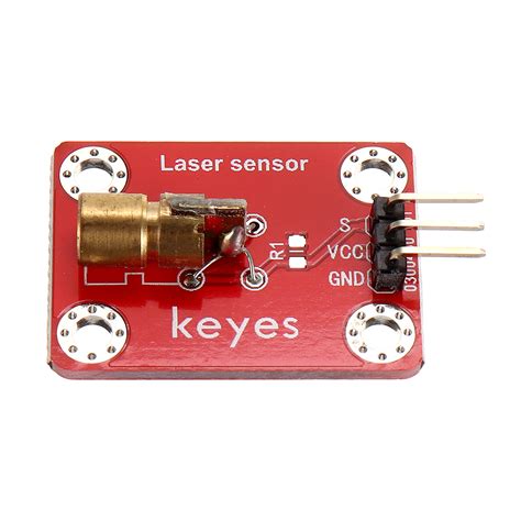 Keyes Brick Laser Head Sensor Module Pad Hole With Pin Header Board Digital Signal
