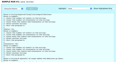 Solved The Output Has To Be Exactly As Displayed Here In The Chegg