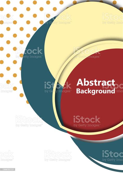 다채로운 종이 컷 모양과 추상적 인 배경 기업 디자인 포스터 배너 명함 엽서용 템플릿입니다 벡터 0명에 대한 스톡 벡터 아트 및 기타 이미지 Istock