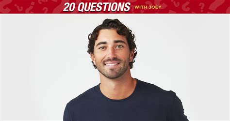 20 Questions With Joey Find Out Where He Sees Himself In 5 Years And What He Kept From ‘the