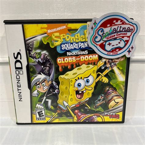 Spongebob Squarepants Featuring Nicktoons Globs Of Doom Nintendo Ds Stateline Video Games Inc