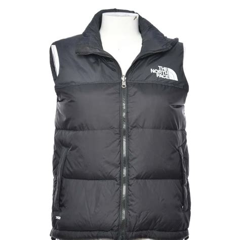 The North Face Womens Size S Hooded Down Puffer Vest Blacks