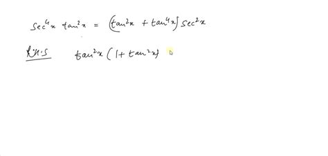 Solved Powers Of Trigonometric Functions Are Rewritten To Be Useful In Calculus Verify The