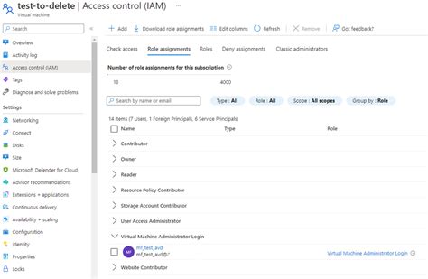 connect to azure virtual machine using azure active directory account