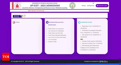 AP ECET 2023 Final Phase Seat Allotment Result To Be Declared Today Apartment Times Noida